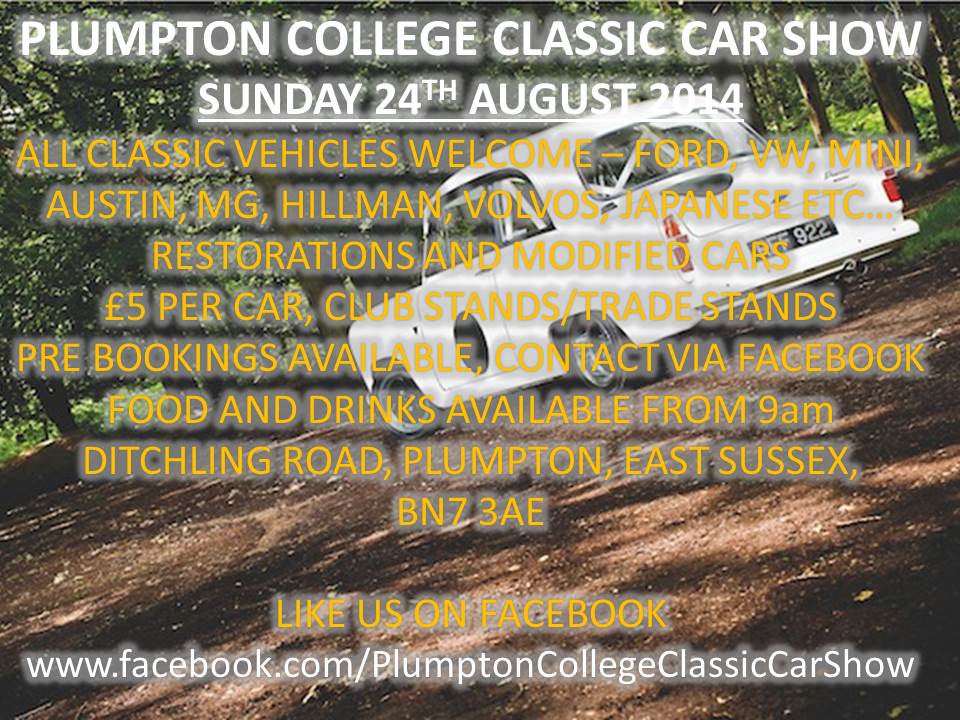 Plumpton College classic car meet 2014 - SHOWS, EVENTS & MEETS - Old ...