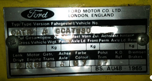 vin plate stamping axle weights - OLD SKOOL FORD CHAT - Old Skool Ford