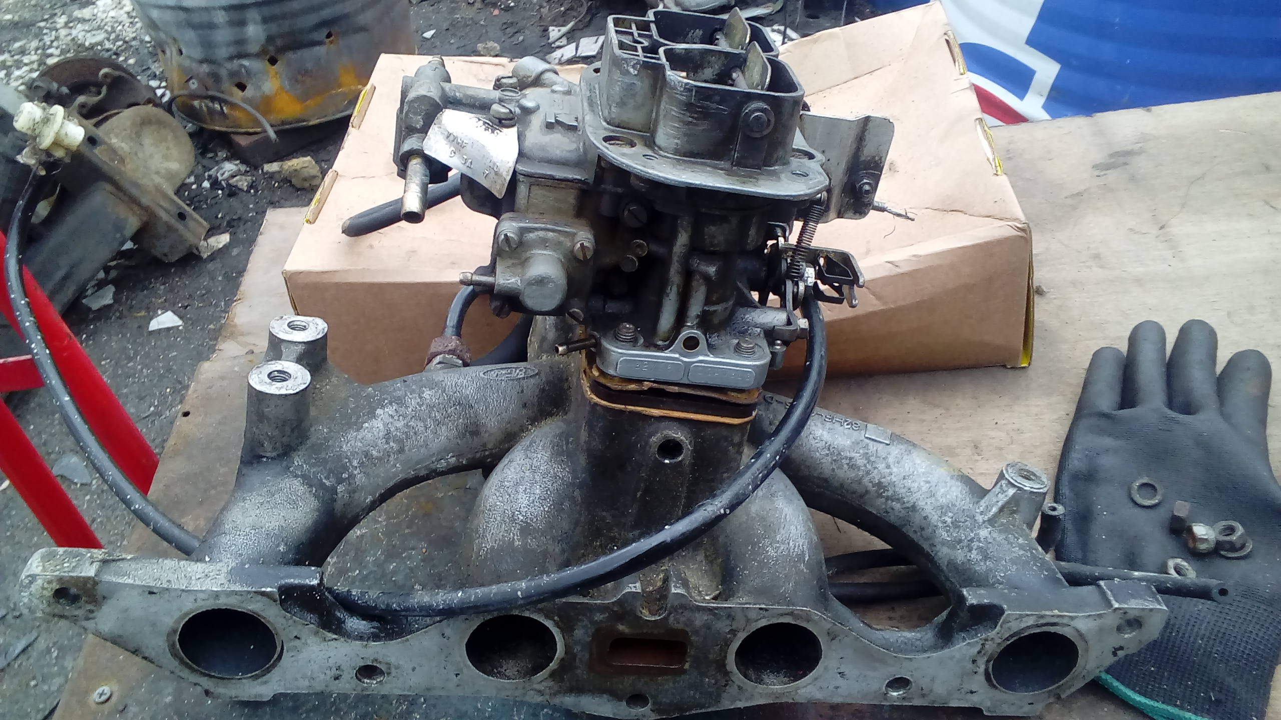 Pinto parts for sale £ Offers, carb, inlet, manifold - OLD SKOOL FORD ...