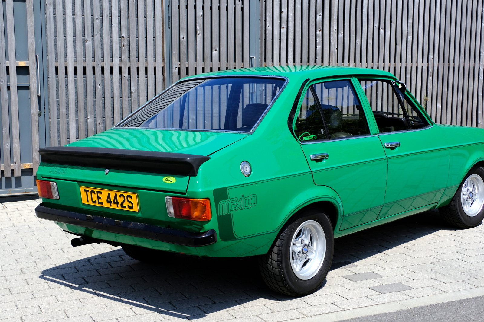 1978 Mk2 Escort in lovely Modena green. - OLD SKOOL FORD CARS FOR SALE ...