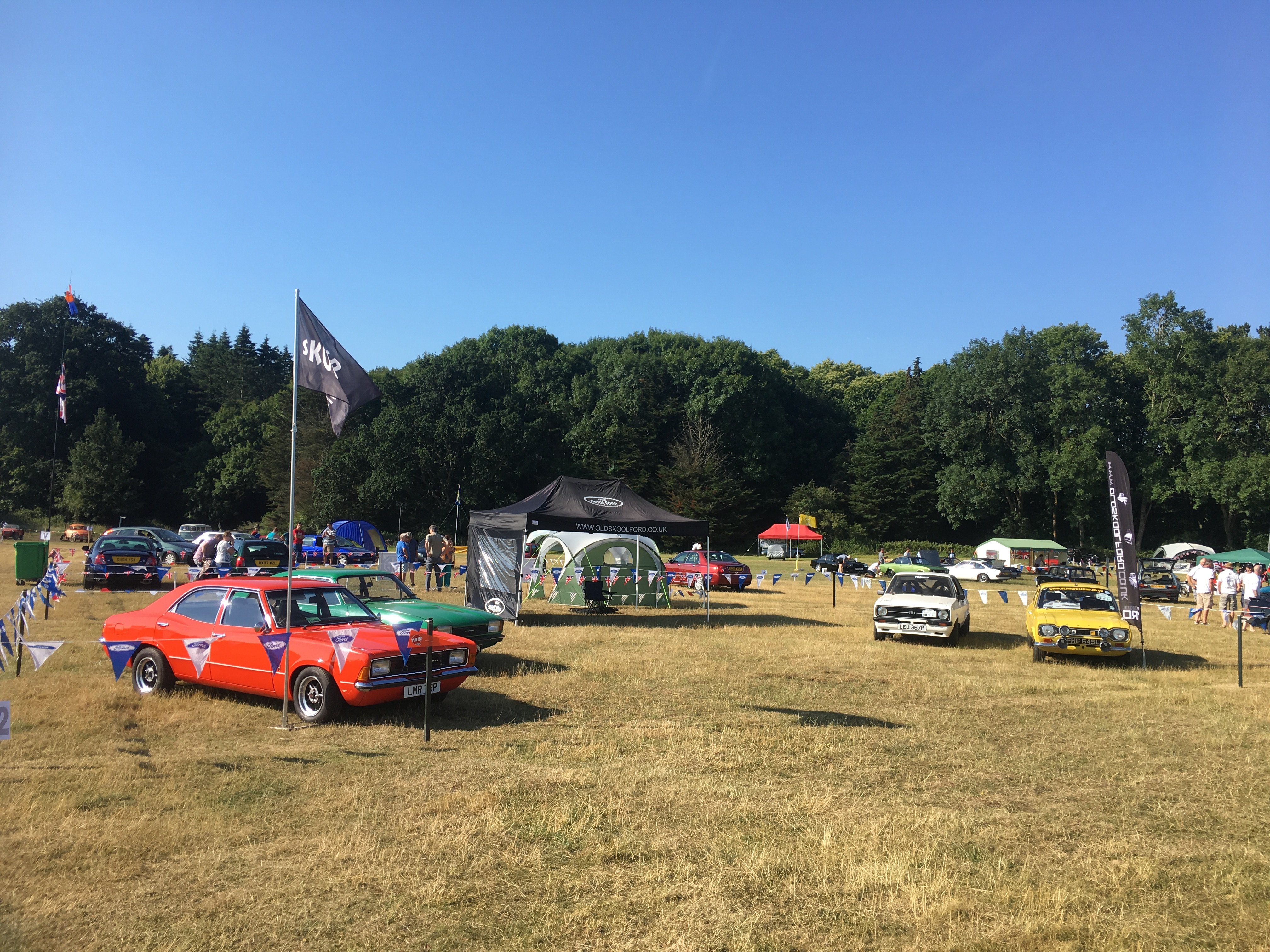 Powderham Historic Vehicle Gathering 2018 - EVENT REPORTS - Old Skool Ford