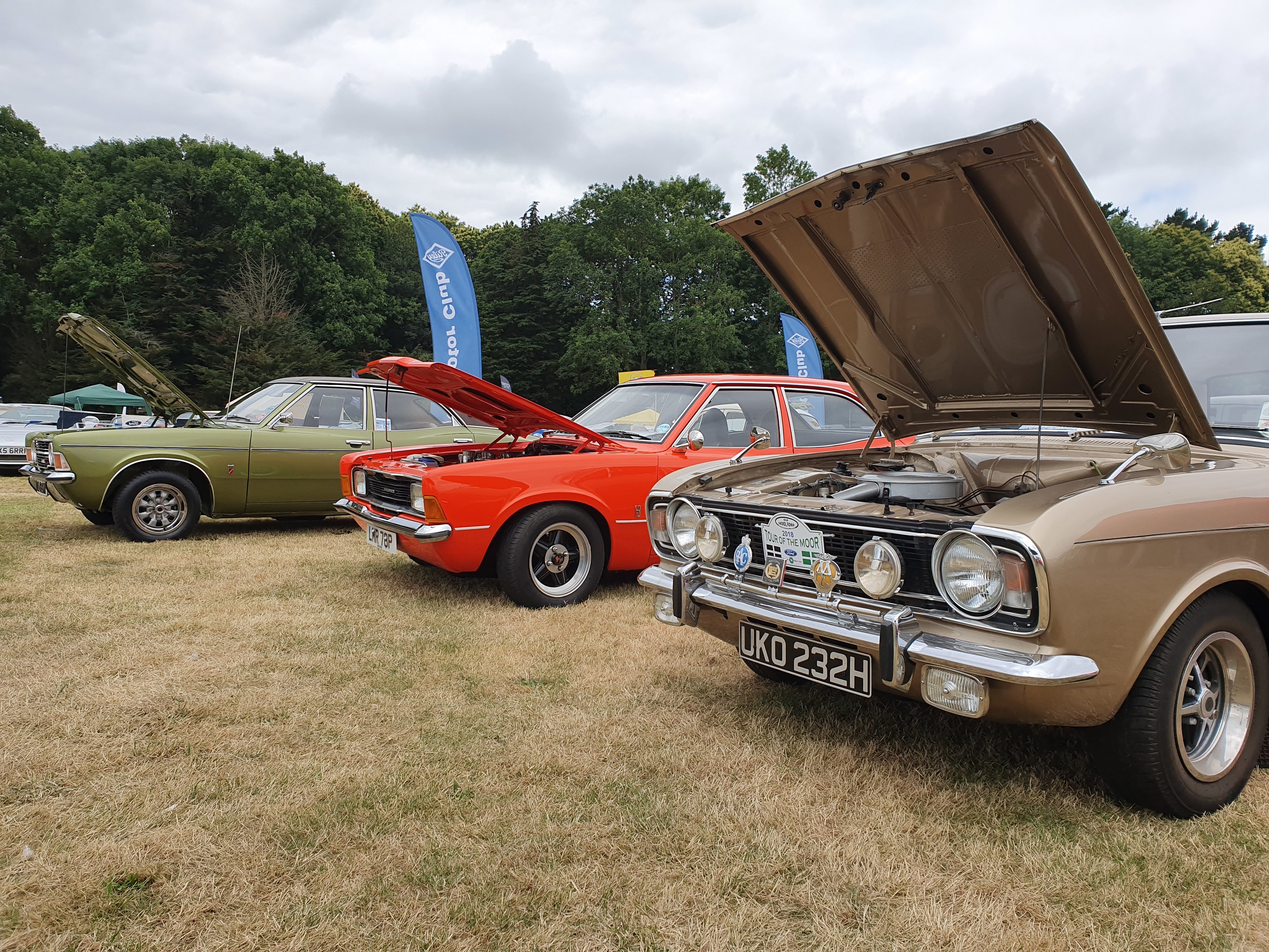 Powderham Historic vehicle gathering 2019 - EVENT REPORTS - Old Skool Ford