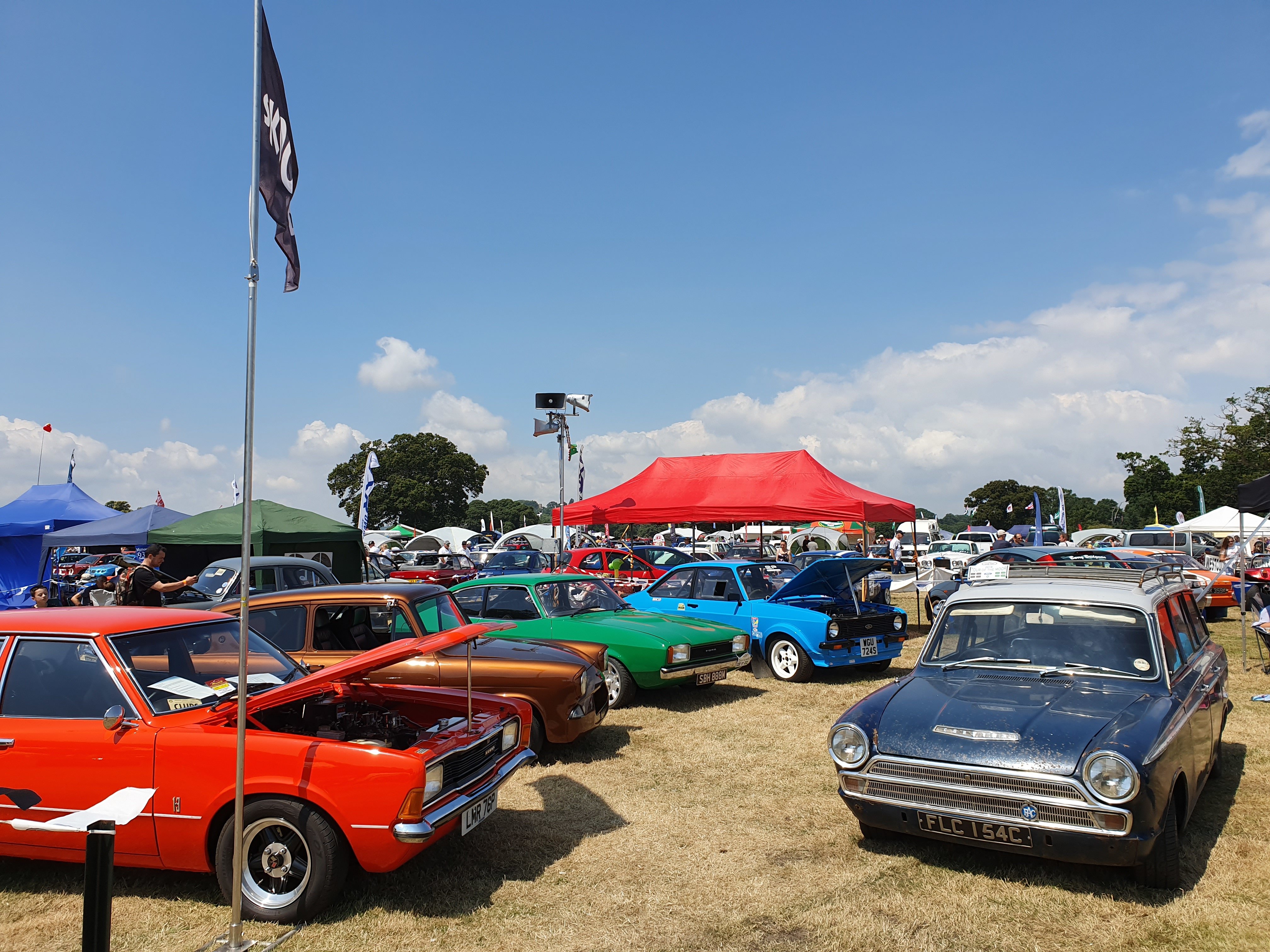 Powderham Historic vehicle gathering 2019 - EVENT REPORTS - Old Skool Ford