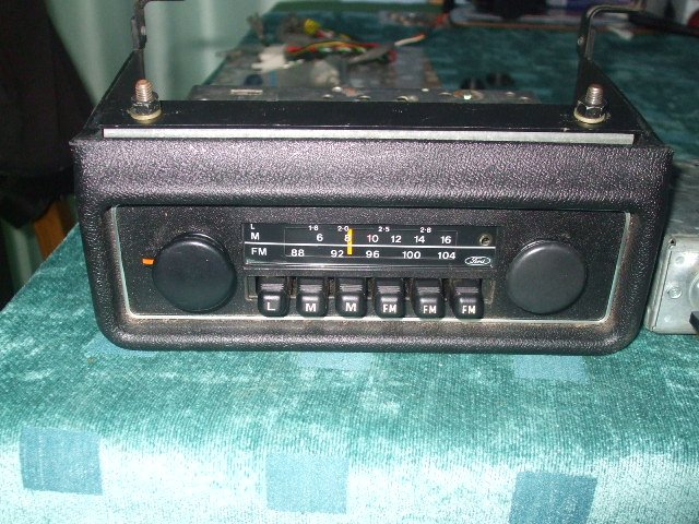 Ford Escort MK2 Under Dash Radio. - OLD SKOOL FORD PARTS FOR SALE - Old ...