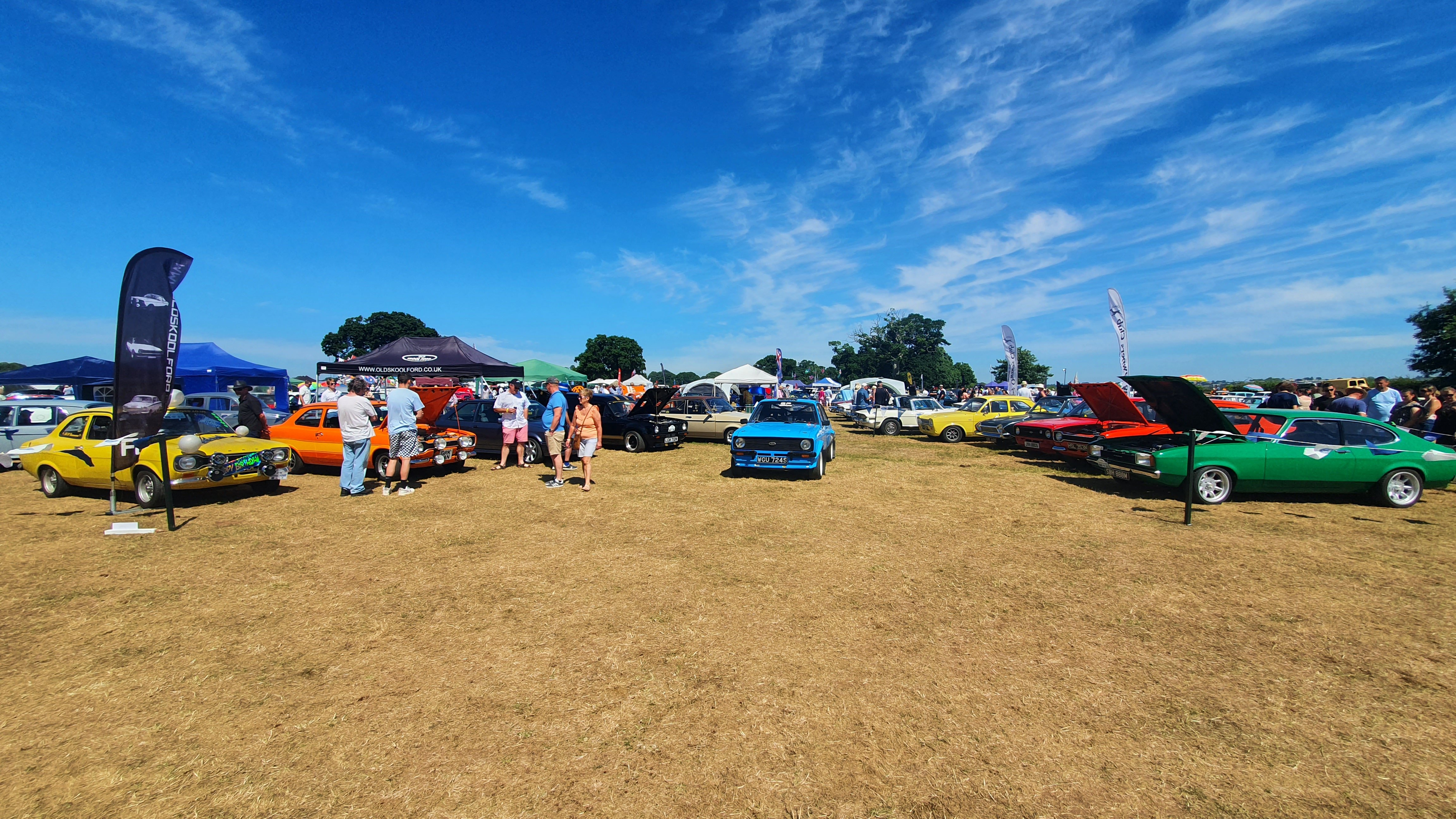 Historic Vehicle Gathering at Powderham 9th 10th July Castle, Devon ...